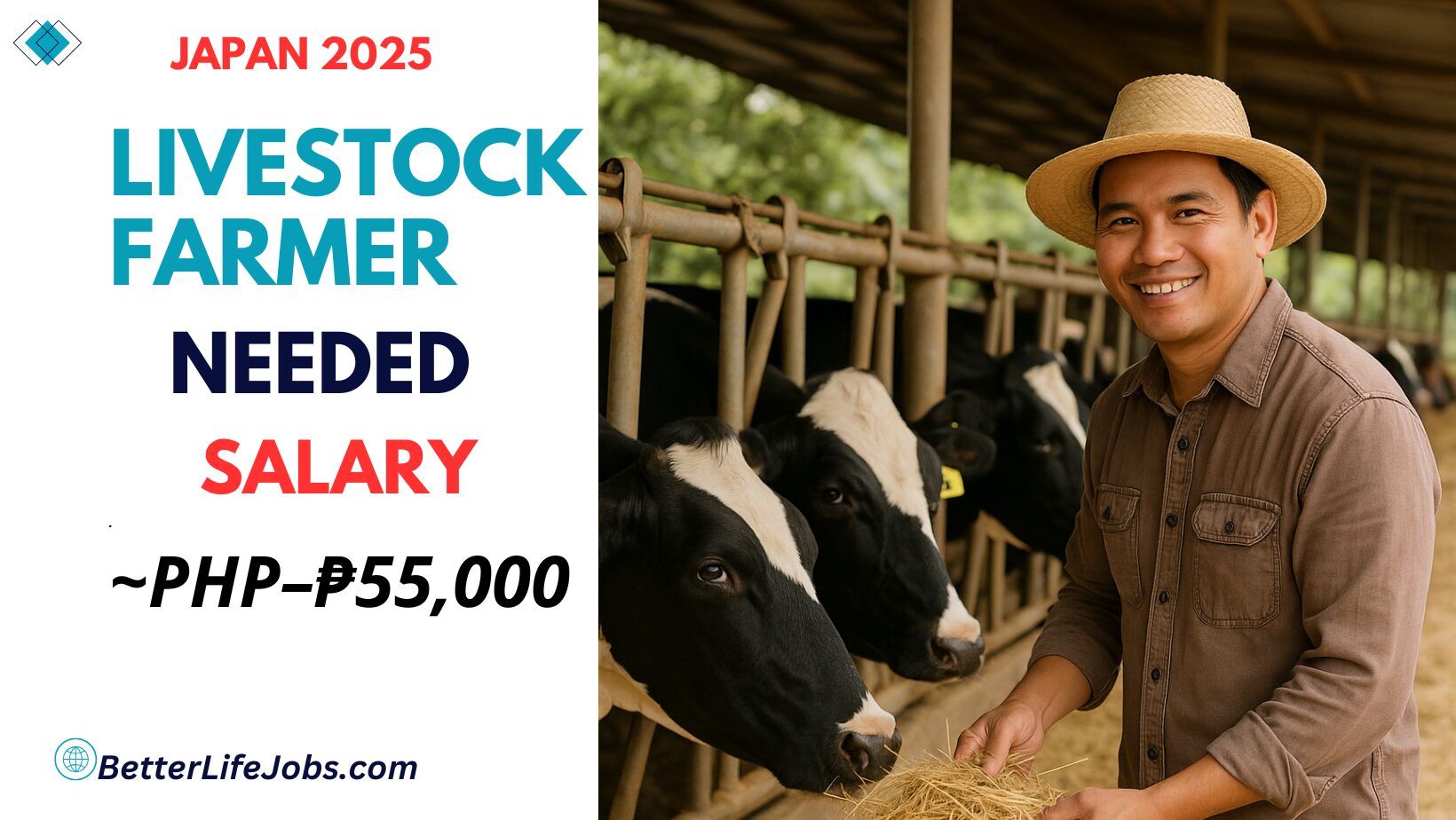 livestock Farmer Job In Japan 2025 - BetterLifeJobs